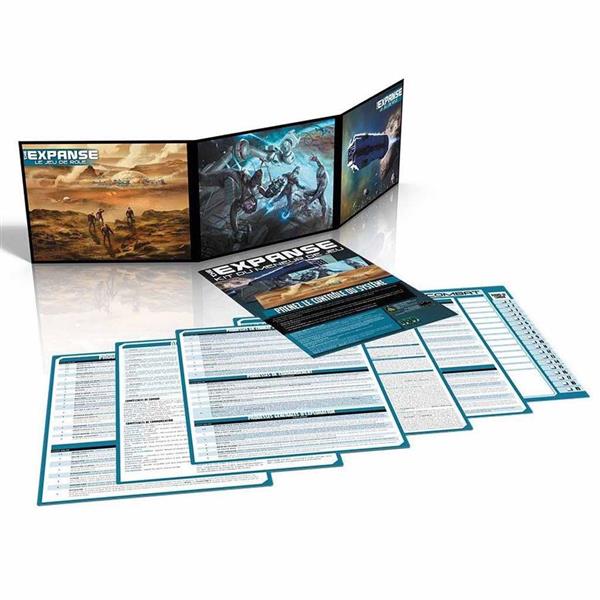 The Expanse : Écran du MJ – Les contrées du jeu